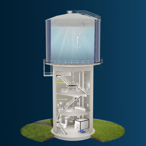 Bolted Elevated Tanks | Landmark Structures